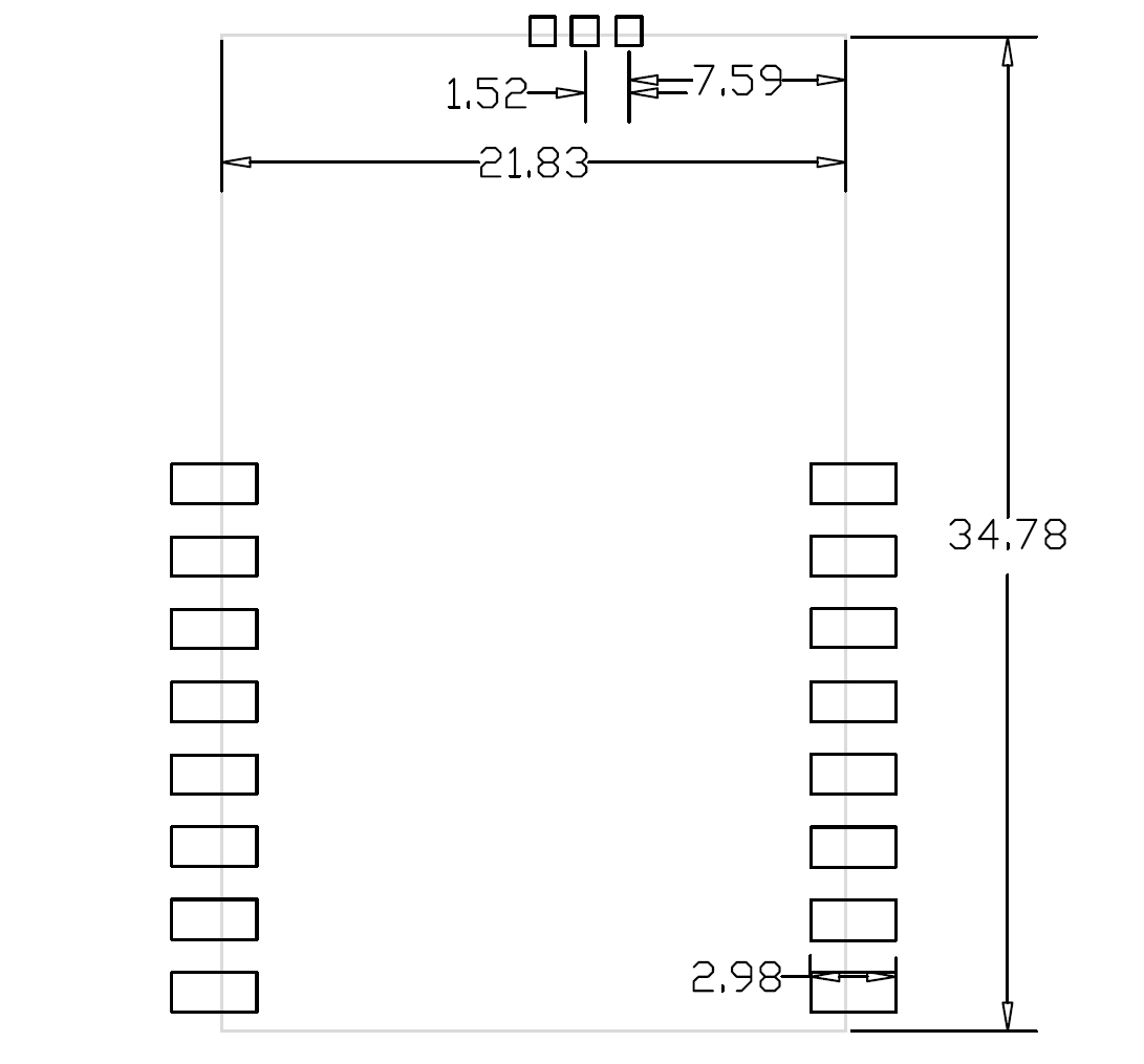 500 Milliwatts 868M 915MHz CC1125 CC1190 Module - Radio modules, Dongles